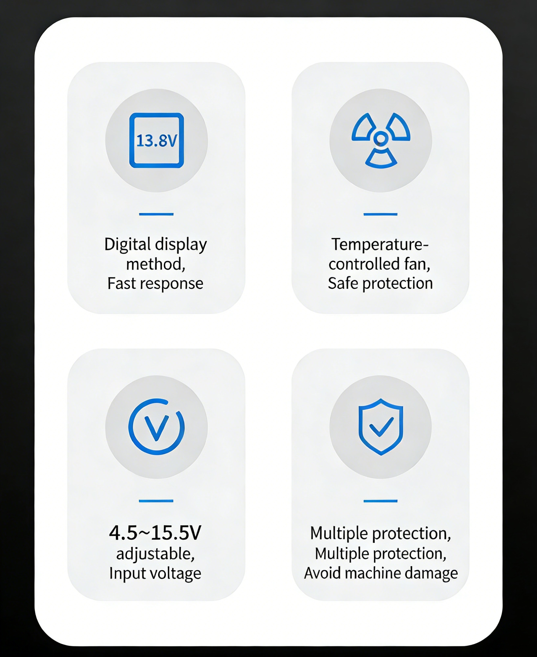 Alinco DM-530 30A 13.8V DC Power Supply - Mobile Base Shortwave Radio ...